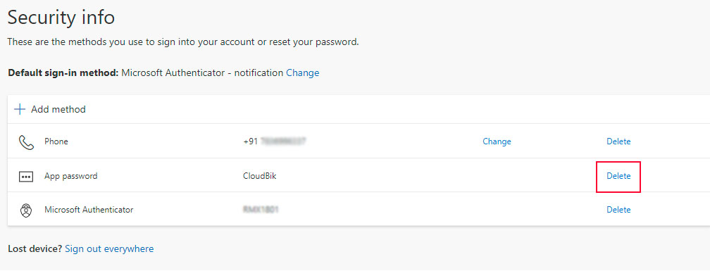 How to Create or Set up New App Password in Office 365?
