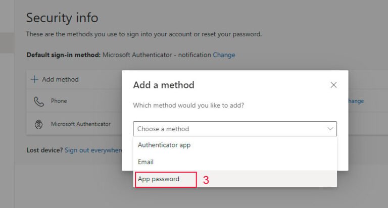 How to Create or Set up New App Password in Office 365?