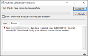 15 Most Common Errors for Microsoft Outlook & its Data Files