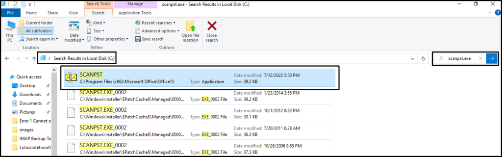 Cannot open your default email folder error in MS Outlook - Cloudbik