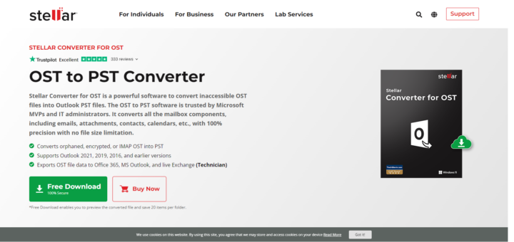 10 Best OST to PST Converter for Outlook- Free OST2PST Tools