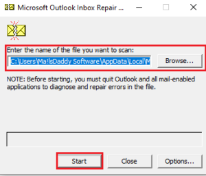 Send Receive Error 0x800ccc13 in Microsoft Outlook