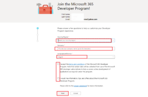 Free Office 365 Account | Get Microsoft 365 Developer Account