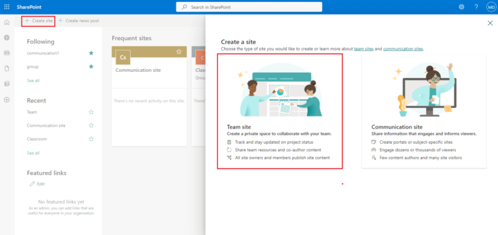 How to Create a SharePoint Site in 2023- Step by Step Guide