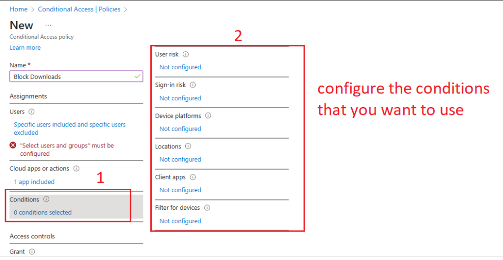 Set Block Download Policy for SharePoint Online and OneDrive