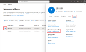 Convert Shared Mailbox to User/Regular Mailbox Office 365