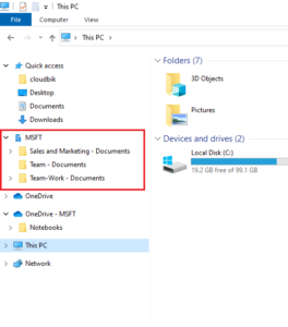 Add SharePoint to File Explorer by Syncing to OneDrive