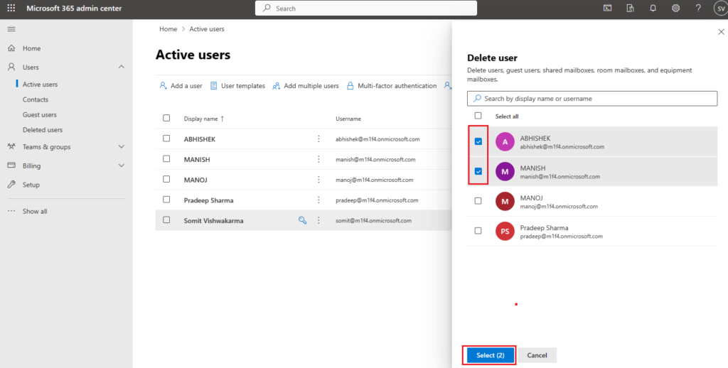 Soft or Force Delete Mailbox from Microsoft Office 365