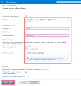 Create Windows Virtual Machine (VM) in Azure for Free