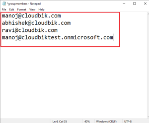 Add Distribution Group Members in Bulk in Microsoft 365