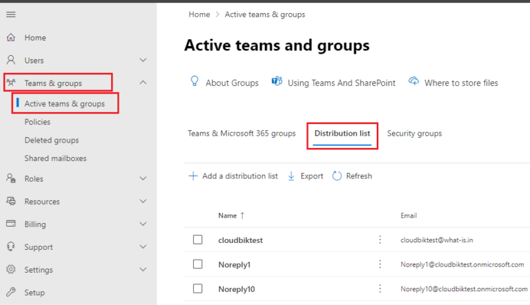 Add Distribution Group Members in Bulk in Microsoft 365