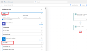Convert Word to PDF Documents Using Power Automate Flow