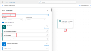 Convert Word to PDF Documents Using Power Automate Flow