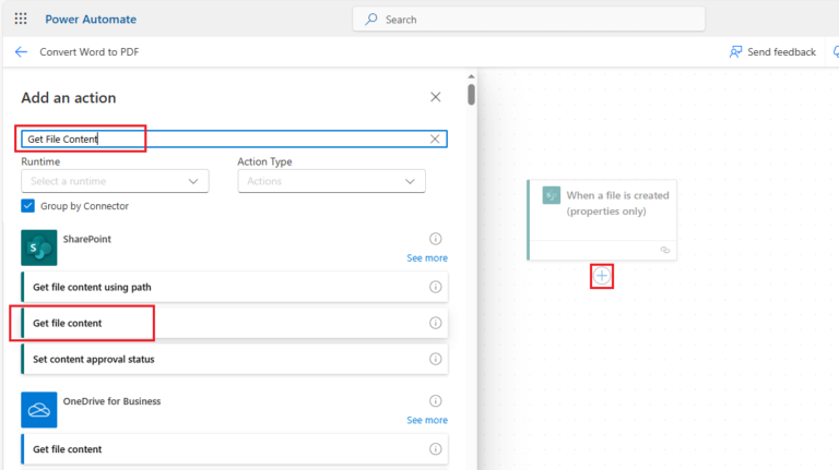 Convert Word to PDF Documents Using Power Automate Flow
