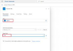 Convert Word to PDF Documents Using Power Automate Flow