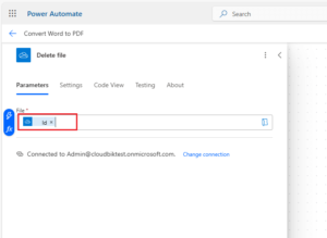 Convert Word to PDF Documents Using Power Automate Flow