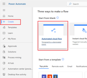 Convert Word to PDF Documents Using Power Automate Flow