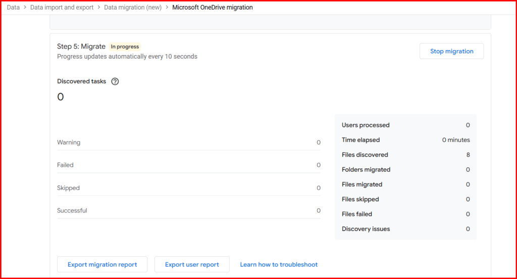 OneDrive for Business to Google Workspace Drive Migration
