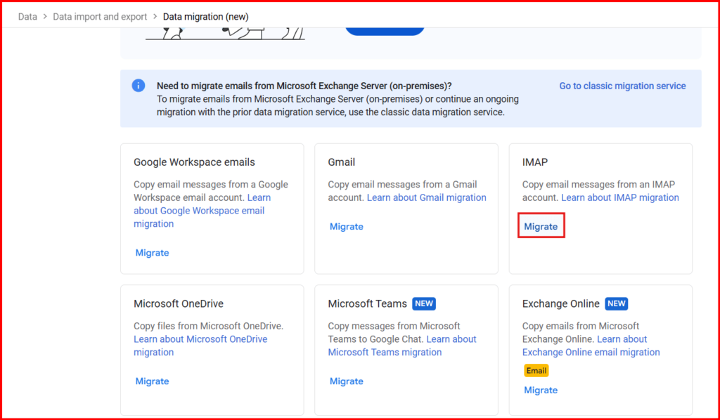 Migrate from GoDaddy Emails to Google Workspace (G Suite)