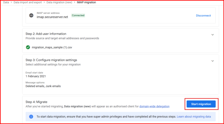 Migrate from GoDaddy Emails to Google Workspace (G Suite)