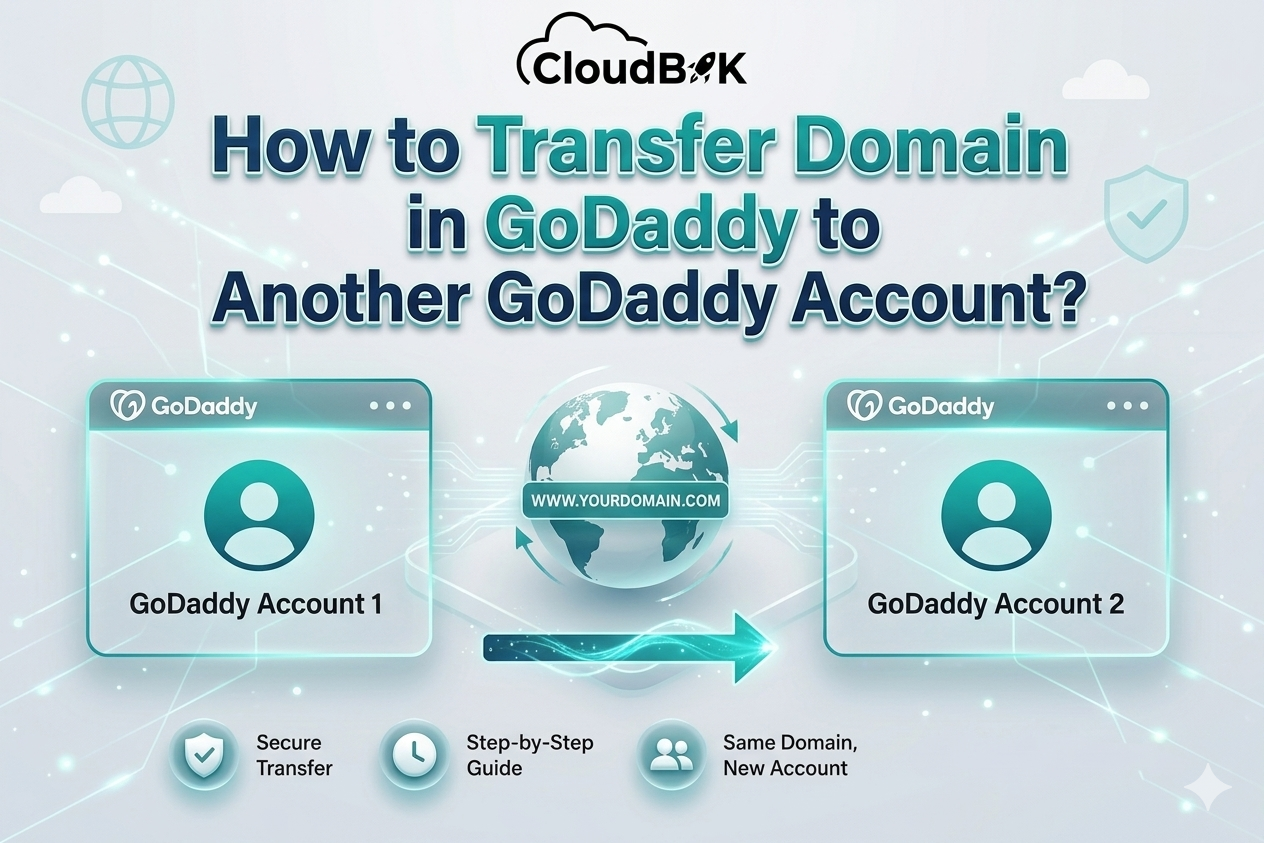 How to Transfer Domain in GoDaddy to Another GoDaddy Account? - Cloudbik